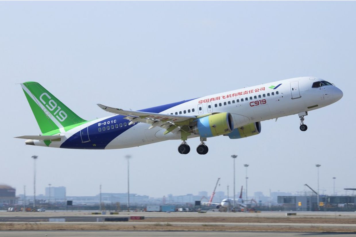 China's C919 Airliner Debuts Internationally at Singapore Airshow ...