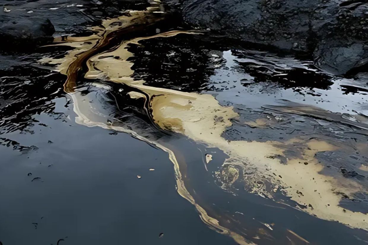 Shell Pipeline Oil Spill Contained in Singapore | Asia News Channels ...